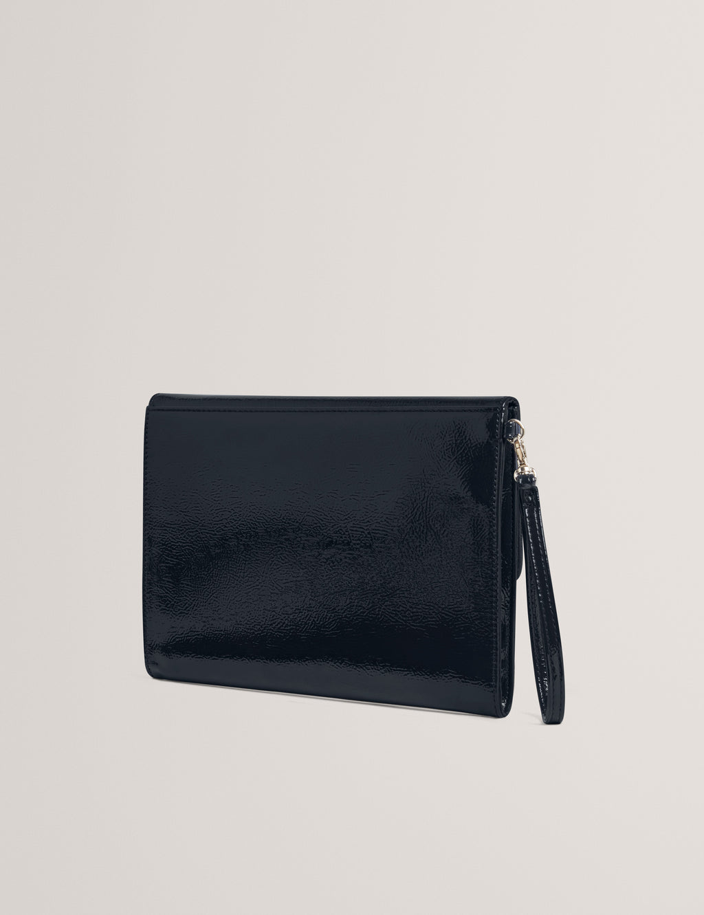 Caelyn Crinkle Icon Pouch Navy