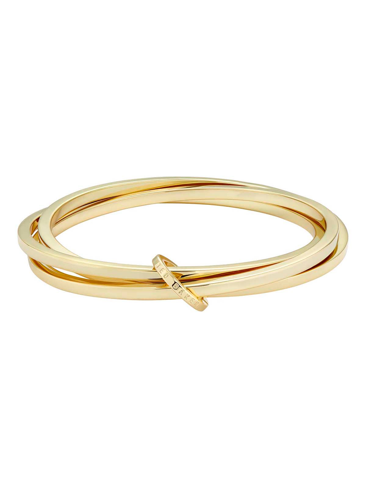 Huulia Multi Hoop Bangle Bracelet Gold