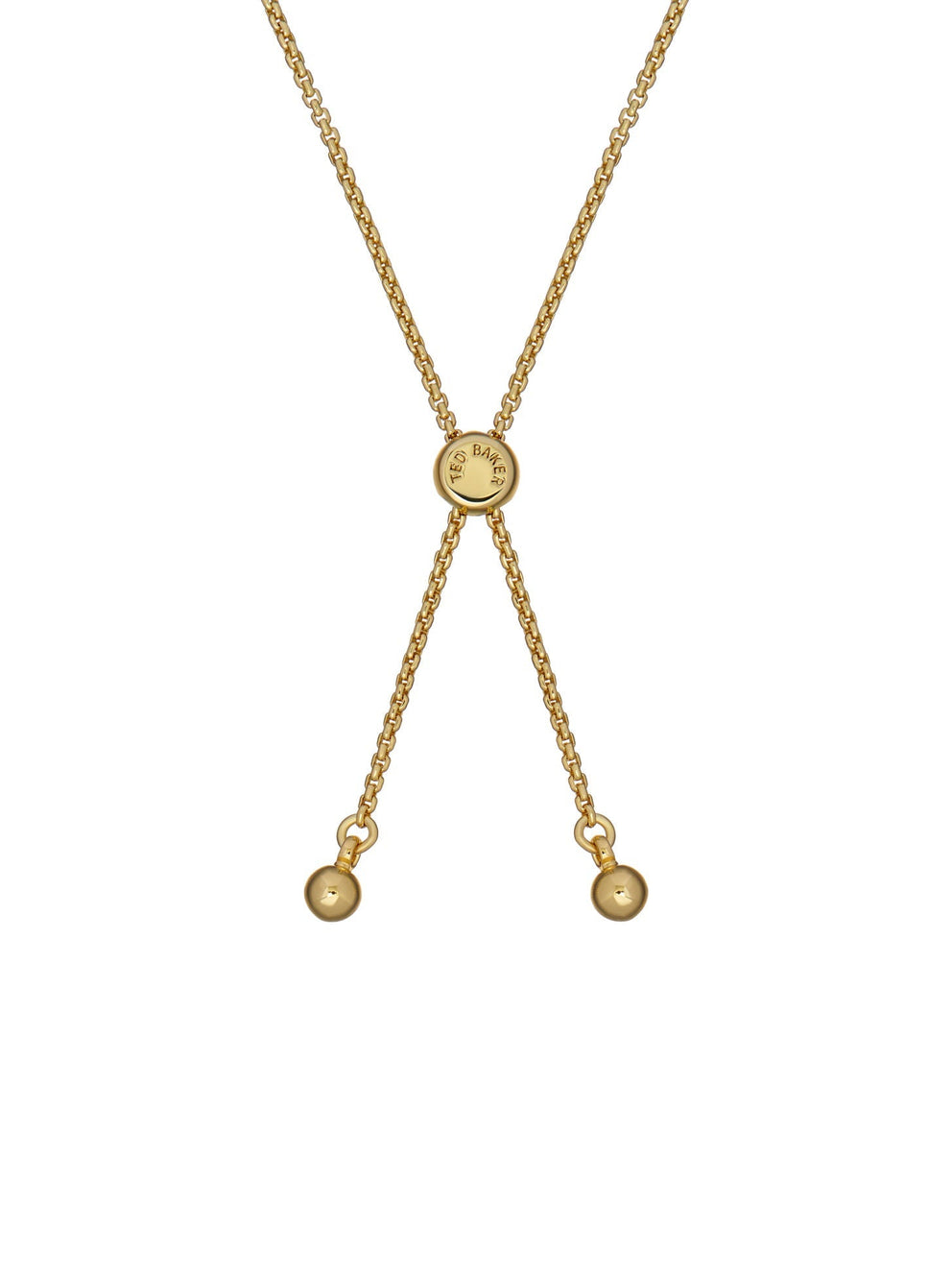 Shop Soleta Solitaire Sparkle Crystal Adjust Gold for Women Online ...
